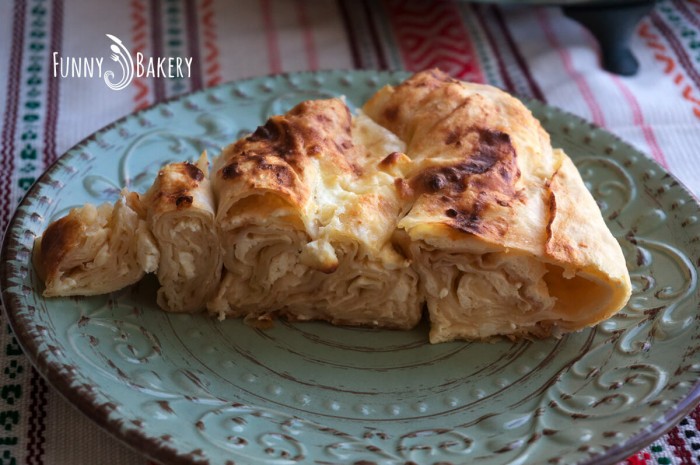 Ароматна вита баница с кори на сач за празници и делници